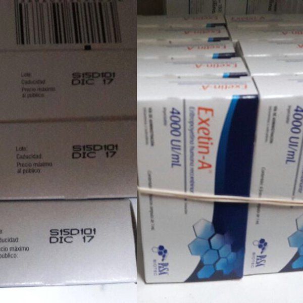 Exetin-A Erytropoyetina humana. Exetin-A Erytropoyetina humana ...