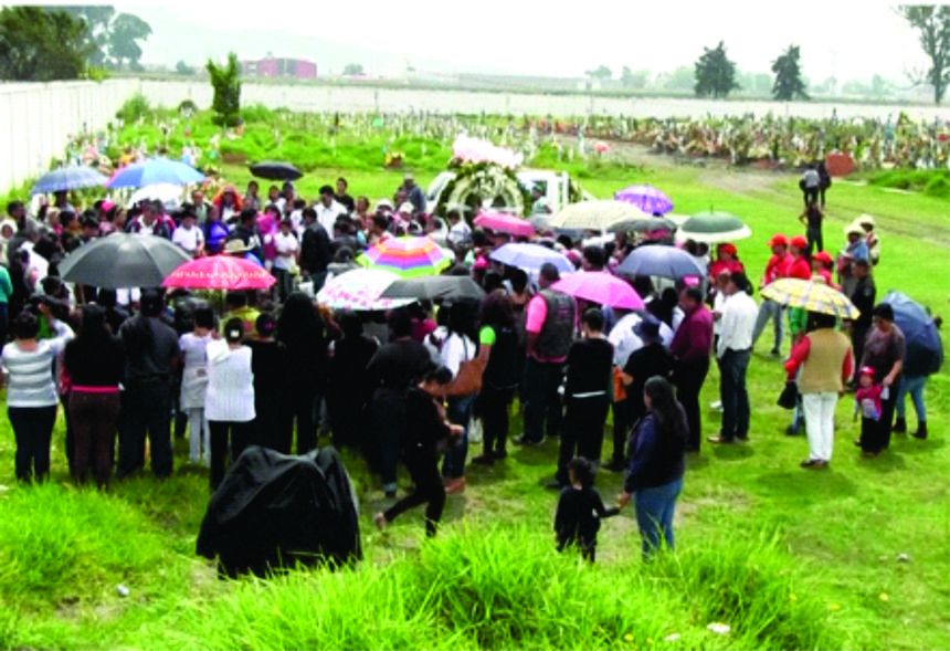 En Chalco, dan último a Dios a Yatzil Casandra
